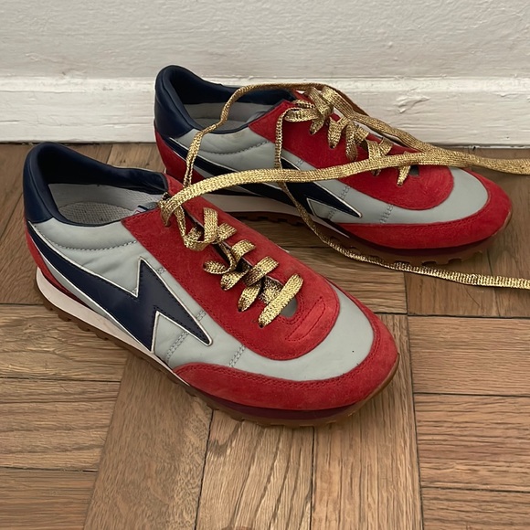 Marc Jacobs | Shoes | Marc Jacobs Lightening Bolt Sneaker Size 36 Not ...